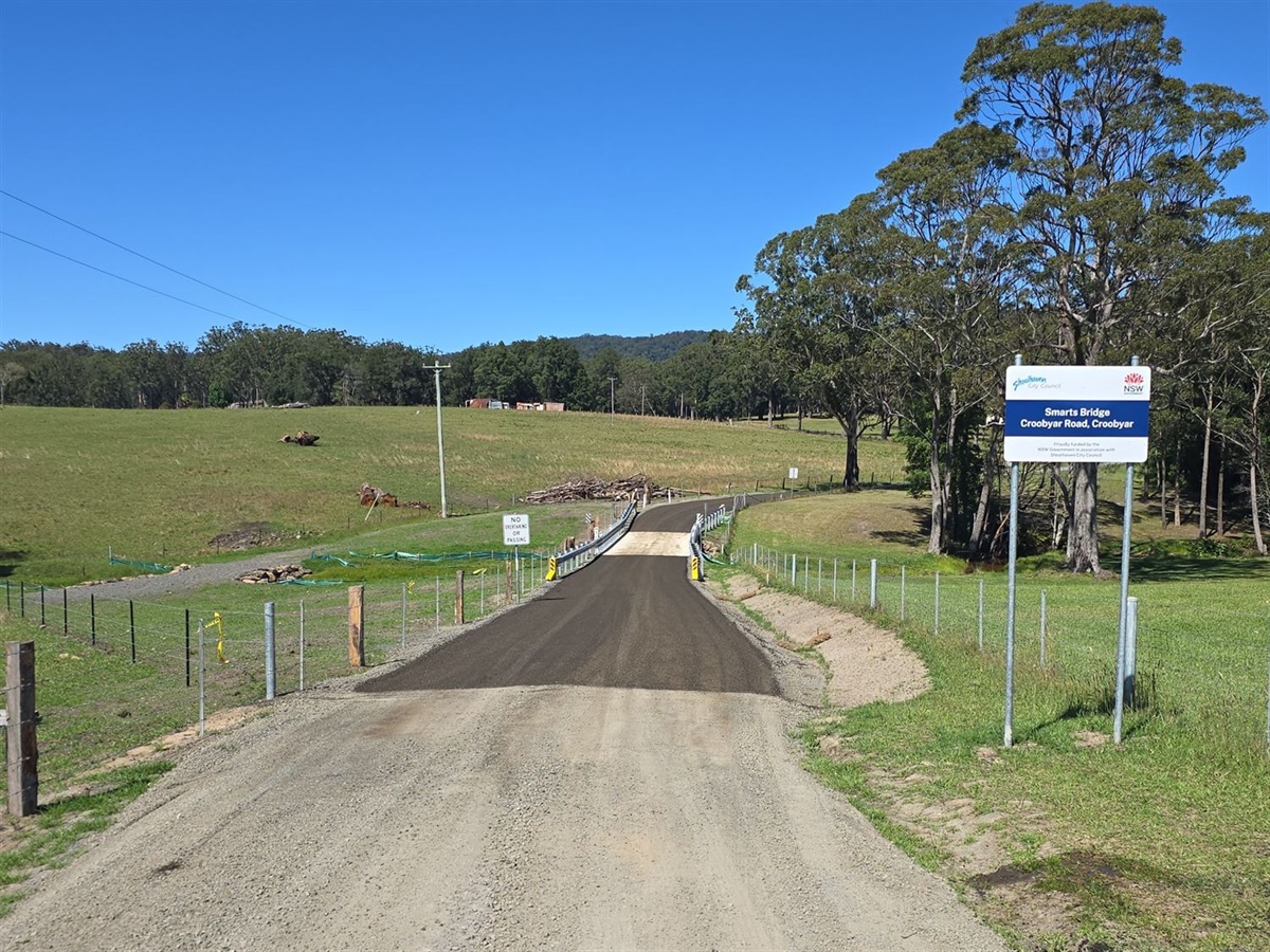 Croobyar Road - Croobyar - Smarts Bridge Replacement | Shoalhaven City ... Croobyar Road - Croobyar - Smarts Bridge Replacement | Shoalhaven City ...